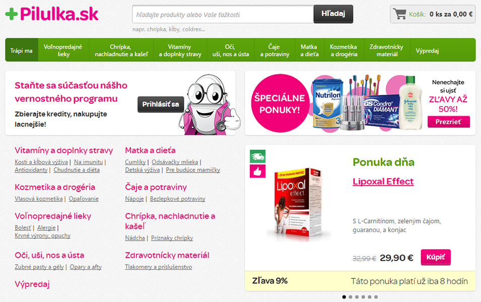 bart.sk - Prípadová štúdia - Dr.Max